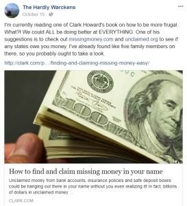 Missing money, Retention bonuses, DIY updates